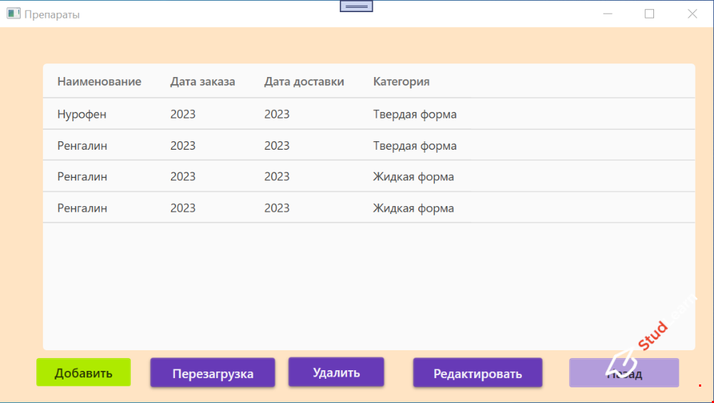 АИС Аптека C Wpf Winforms Sqlite Sql Server Курсовые работы
